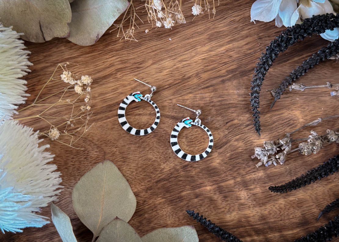 MINI Sandworm Earrings – Made by Magic Designs